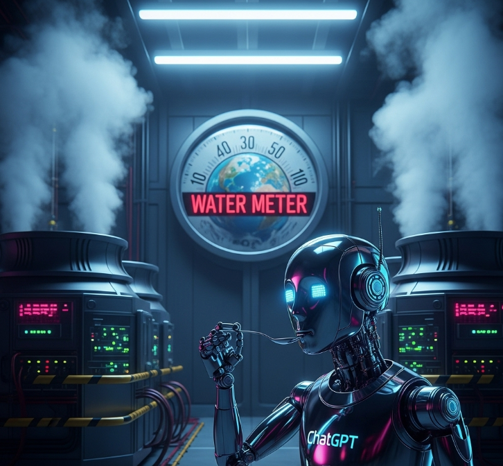 How Thirsty Is Your AI? | The Fun Satire on Water-Hungry Chatbots