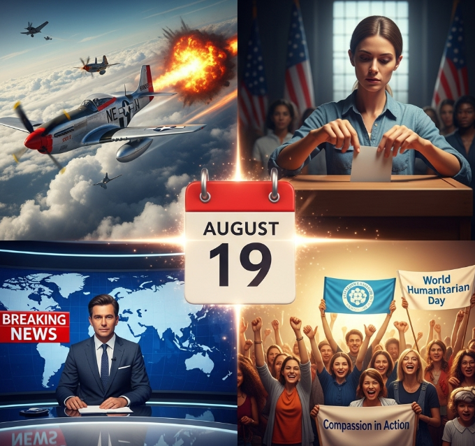Ten Moments That Shook the World on August 19