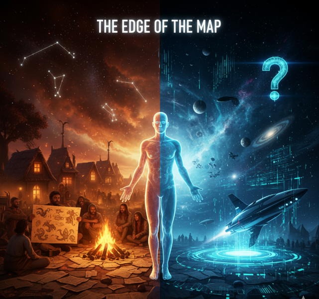 The Edge of the Map: Fear of Unknown & Urge to Explore 🗺️🌌