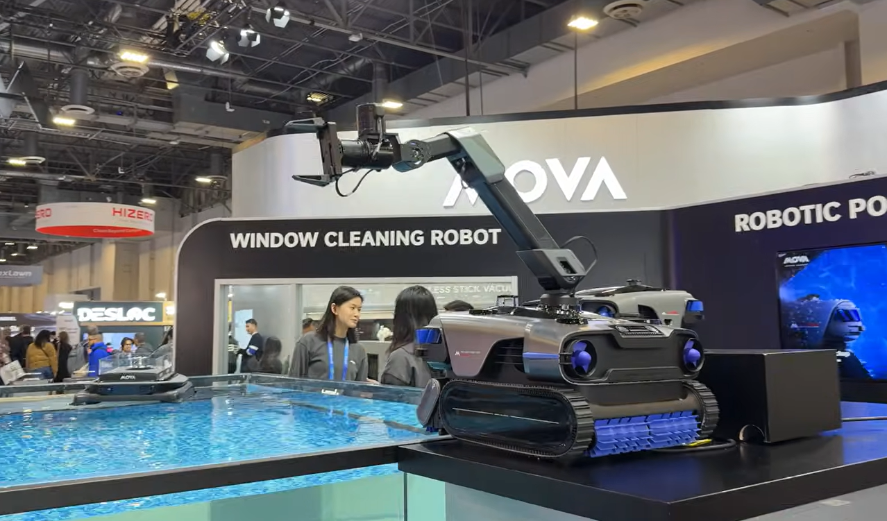 Mova Robot: Autonomous Pool Assistant with a Robotic Arm